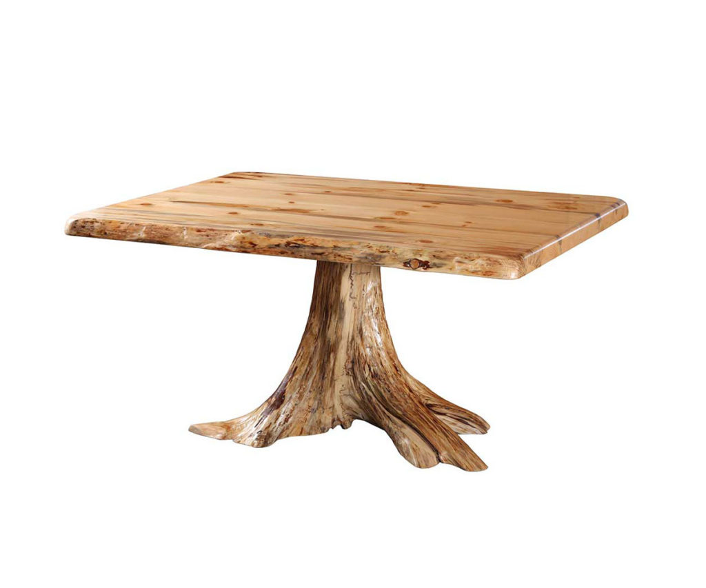 Live Edge Single Stump Table - Barkman Furniture