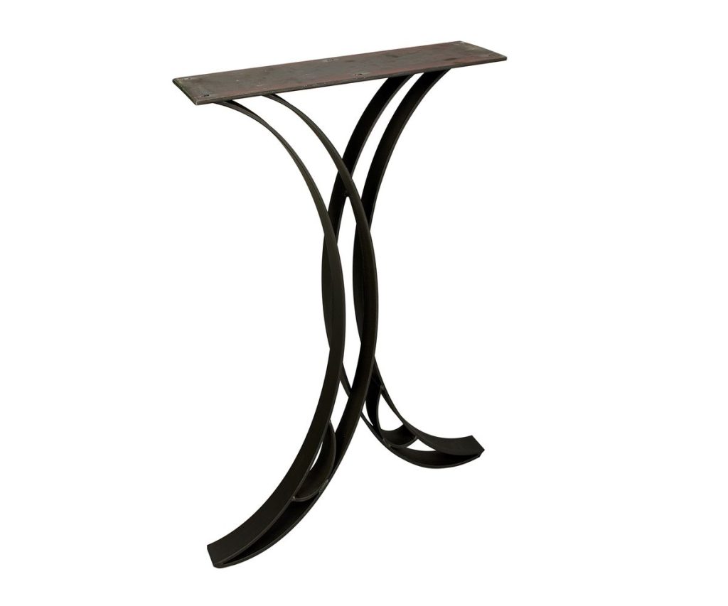 801-B Double Curve Bench Base - Barkman Furniture